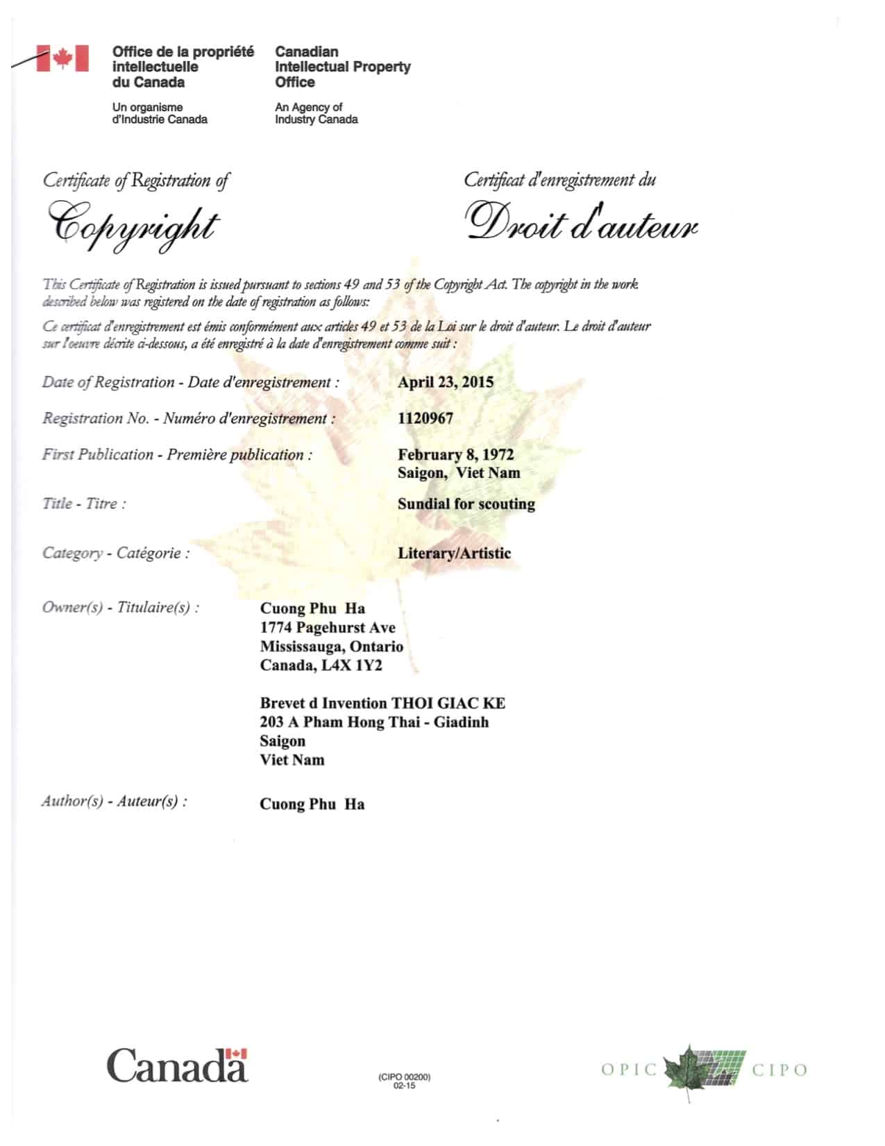 HOF076: Ha Phu Cuong